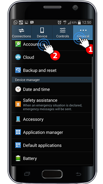 E-Mail Configuration for Smart Phones - Ministry of Health